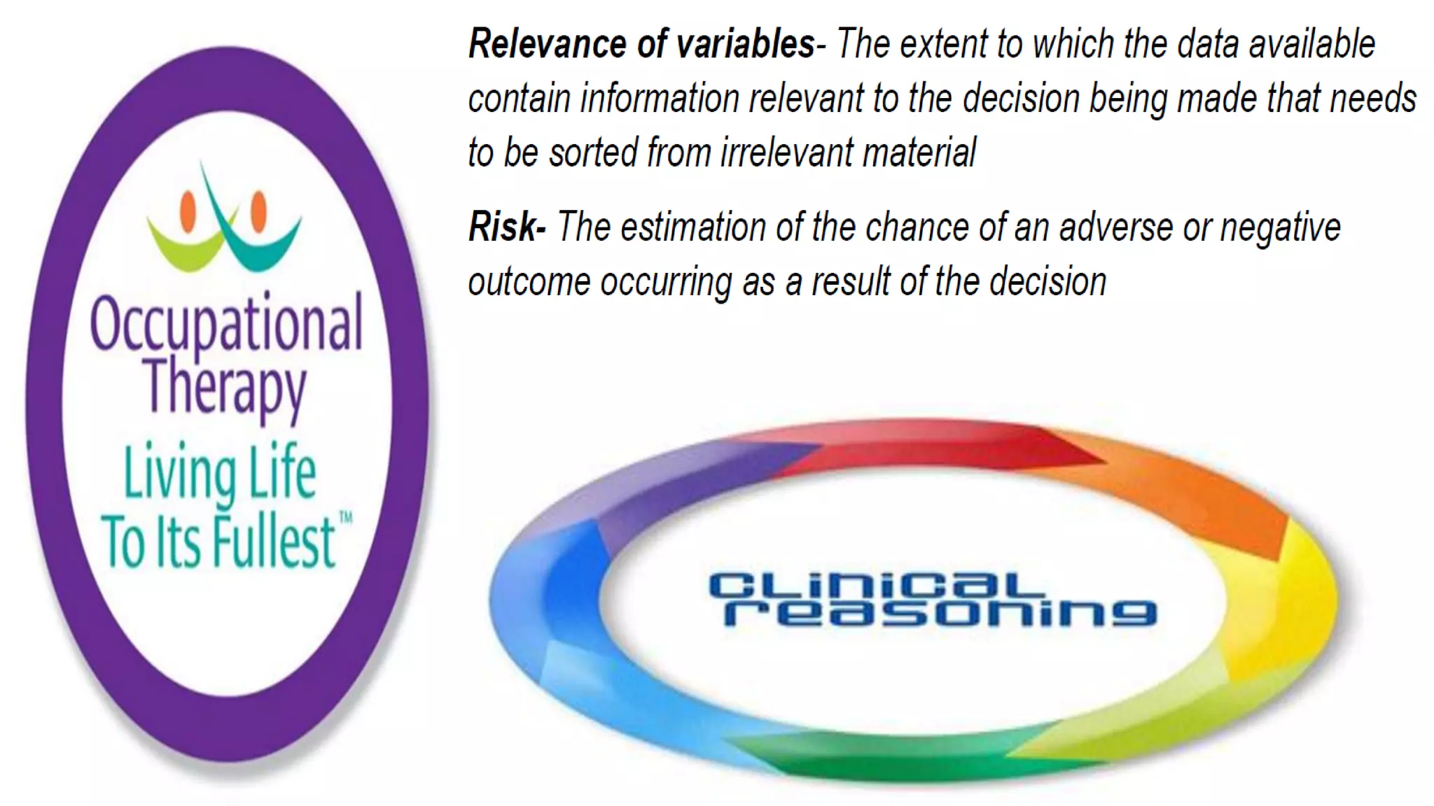 Clinical Reasoning in Occupational Therapy part 2 | PPT