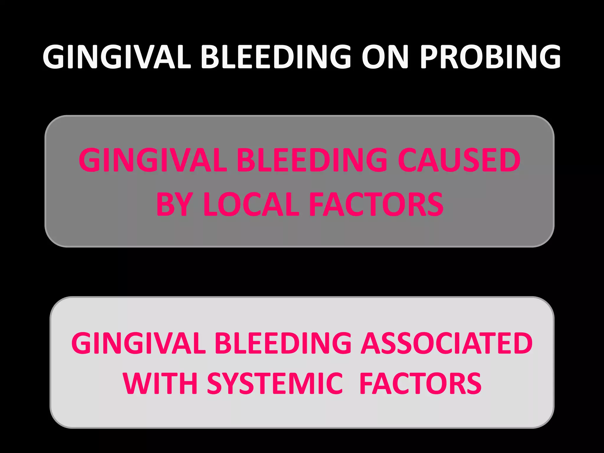 Clinical reatures of gingivitis | PPTX