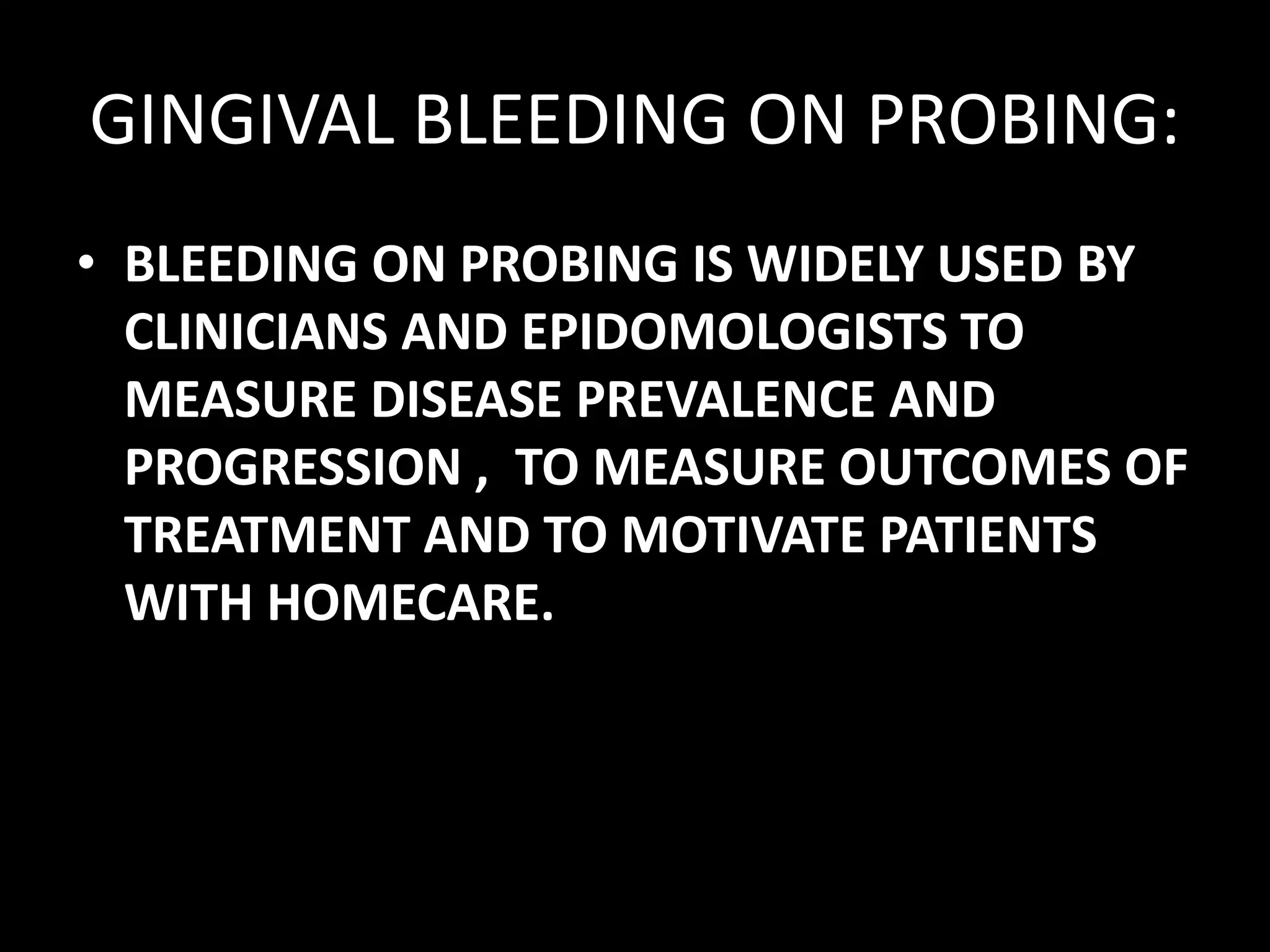 Clinical reatures of gingivitis | PPTX