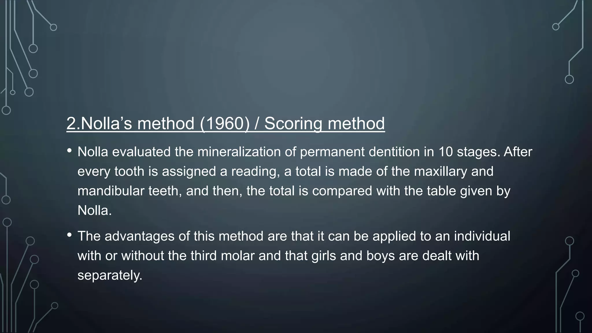 Clinical relevance of chronologic, dental, and skeletal age | PPTX