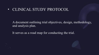 reports in clinical trials in pharmaceutical | PPTX