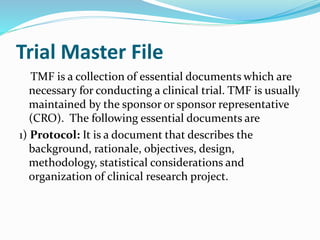 Clinical research | PPTX