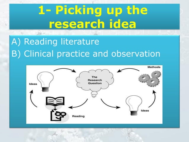 Clinical research ( intro and research question) | PPT