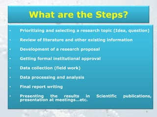 Clinical research ( intro and research question) | PDF