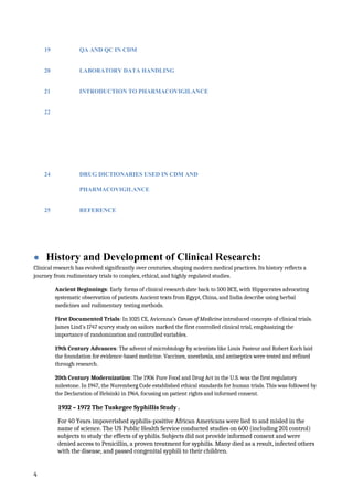 Clinical Research Study Overview Document | PDF