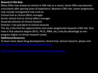 Clinical Research Associate (CRA) - A Growing Career Path in ...