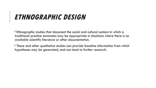Clinical Research Designs for Traditional Medical Systems.pptx