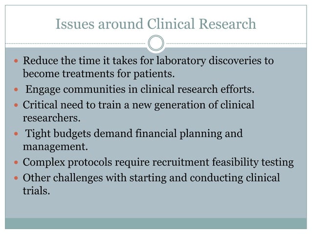 Clinical Research Management System | PPTX | Business | Business and ...