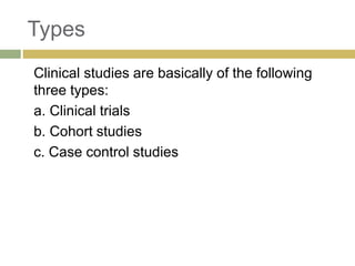 Clinical research | PPTX