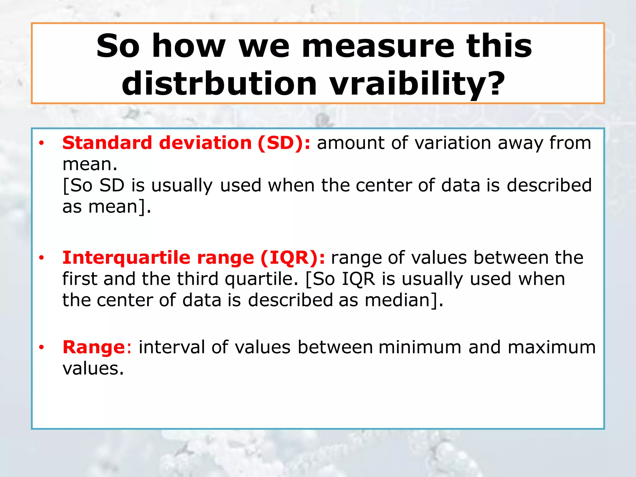 Clinical research ( Medical stat. concepts) | PDF