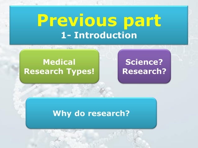 Clinical research ( Medical stat. concepts) | PDF