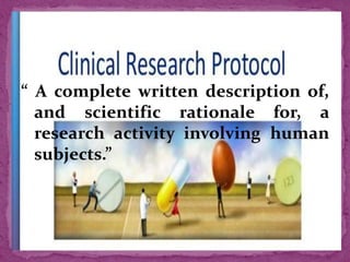 Clinical research protocol | PPT