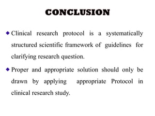 Writing of Research protocol | PDF
