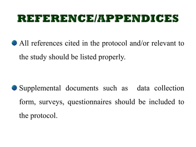 Writing of Research protocol | PPT