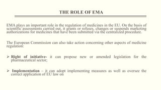 CLINICAL_RESEARCH_REGULATIONS_IN_EUROPIAN_UNION_(_EMA[1] - Read-Only.pptx