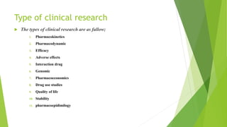 clinical research | PPTX