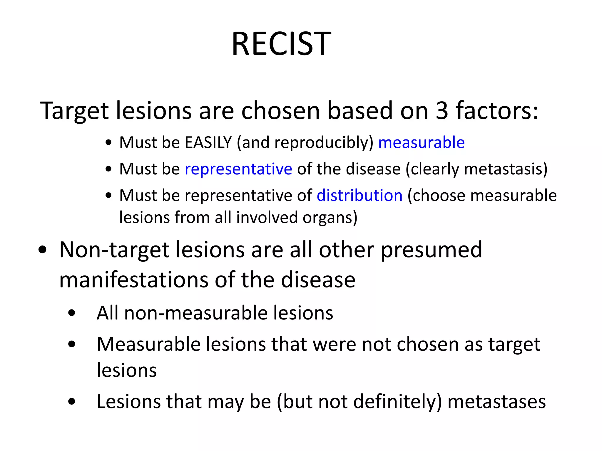 Clinical response evaluation dr.varun | PPTX