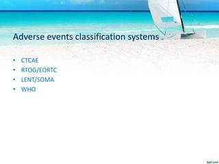 Clinical response of skin and mucosa to radiation | PPTX