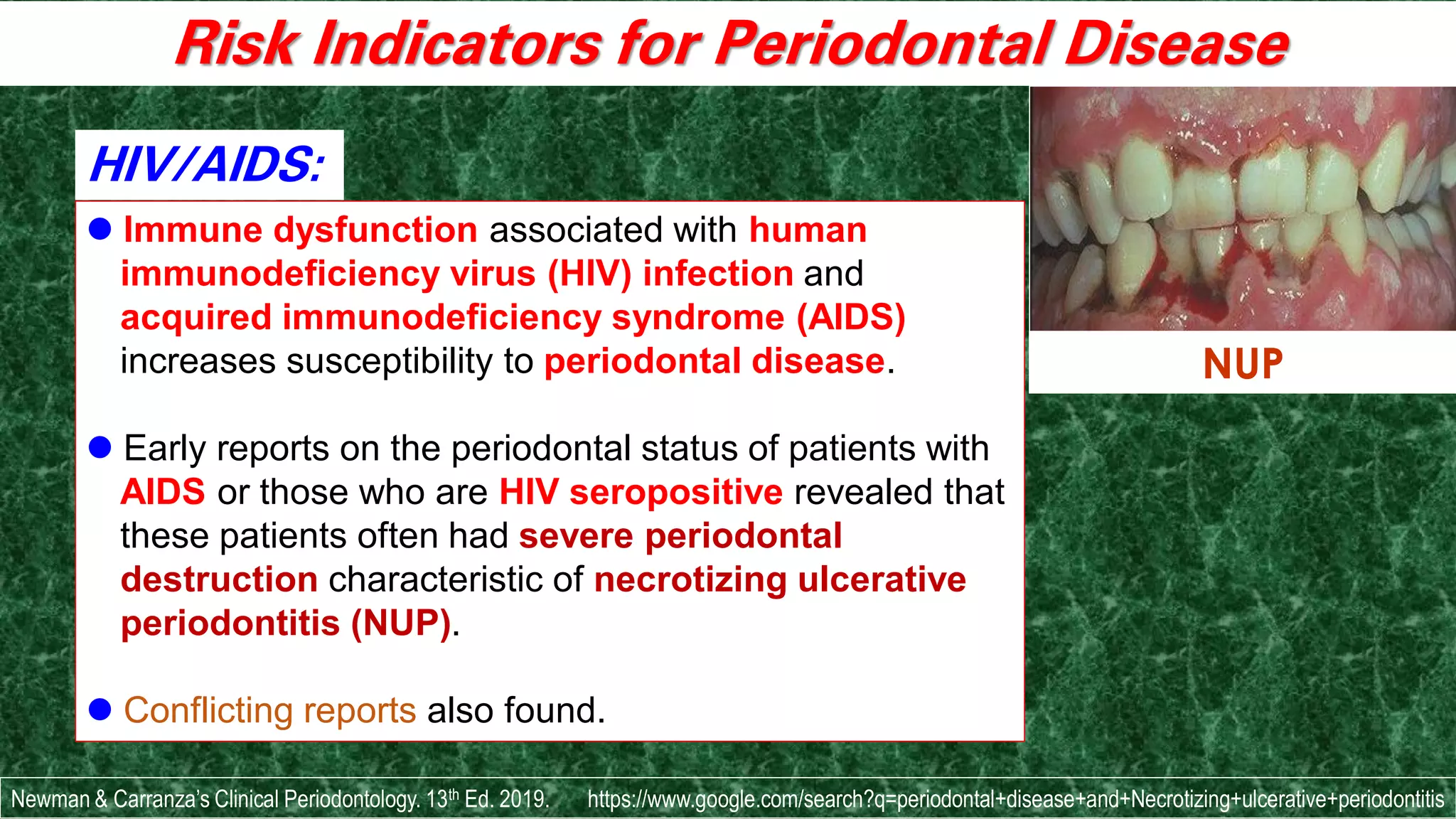Clinical risk assessment & diagnosis of periodontal disease | PDF