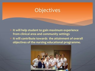 Clinical rotation plan | PPTX