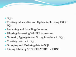 CLINICAL SAS PROGRAMMING course details.pptx