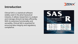 SAS Clinical training program in Hyderabad | PPT