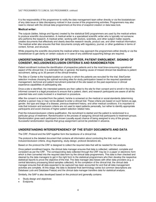 Clinical sas programmer | PDF