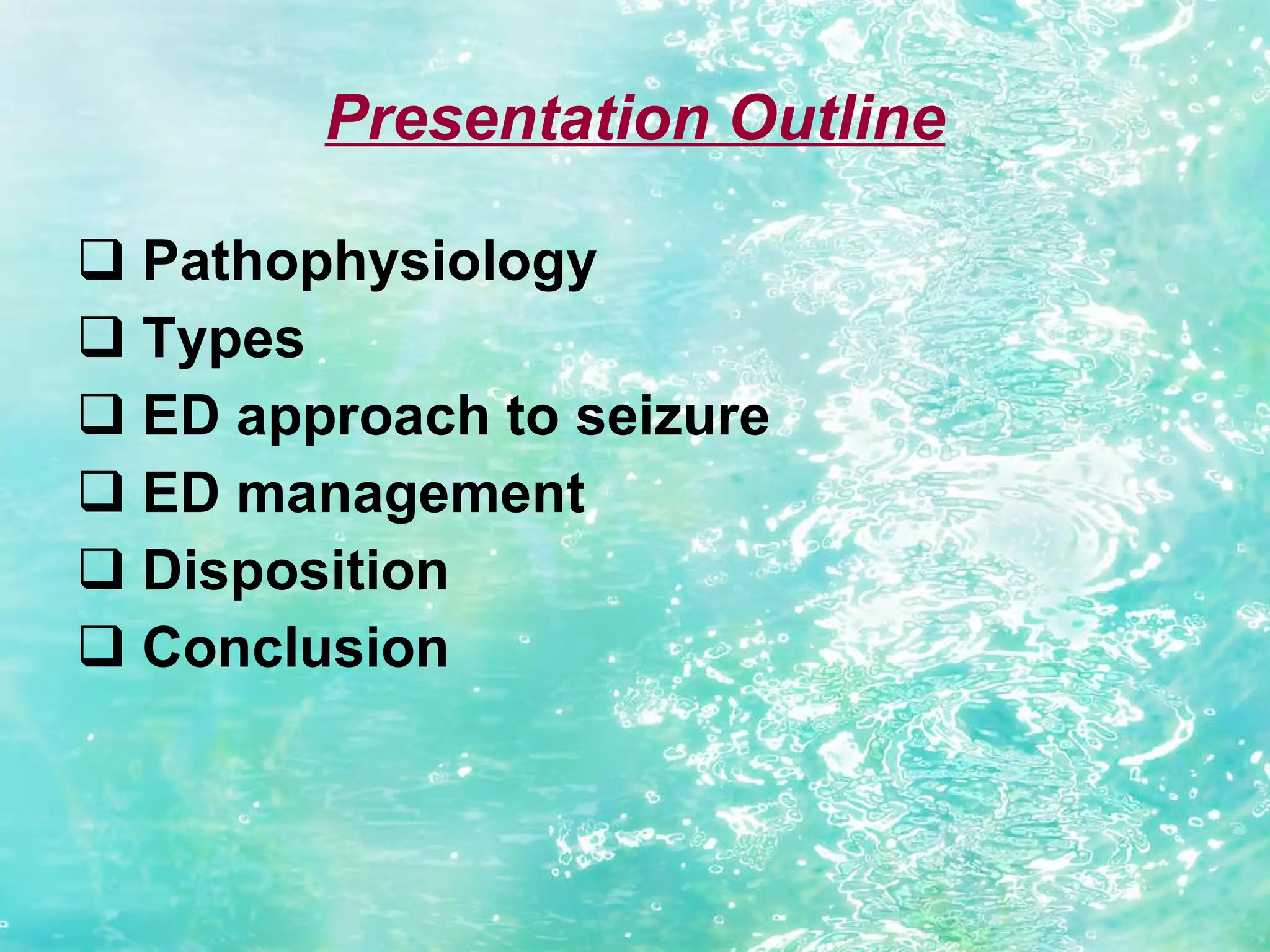 Clinical series.seizure | PPT