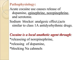 Coccain and Sympathomimatic | PPT