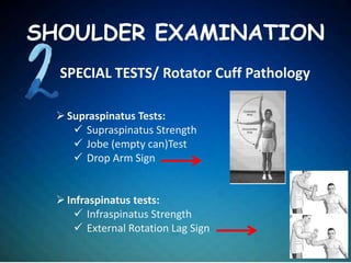 Clinical shoulder examination-osce | PPTX