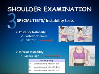 Clinical shoulder examination-osce | PPTX