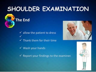 Clinical shoulder examination-osce | PPTX