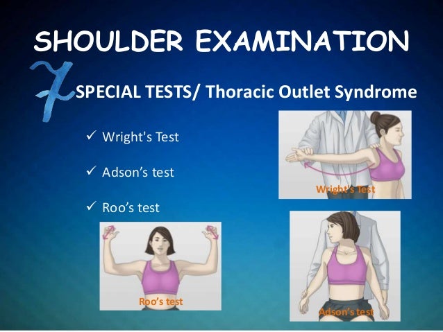 Clinical shoulder examination-osce