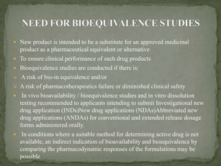 Clinical significance of be studies | PPTX