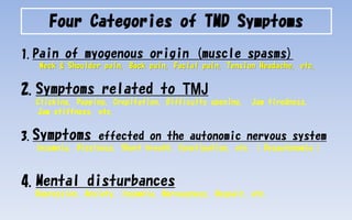 Clinical significance of first phase treatment for tmd final | PDF