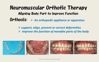 Clinical significance of first phase treatment for tmd final | PPT