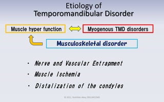 Clinical significance of first phase treatment for tmd final | PPT