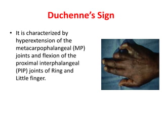 Clinical signs of upper limb | PPTX
