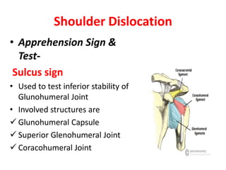 Clinical signs of upper limb | PPTX