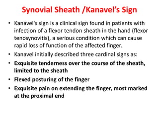 Clinical signs of upper limb | PPT
