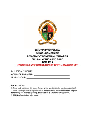 CLINICAL SKILLS 2020-21 THEORY TEST 1 MARKING KEY.pdf