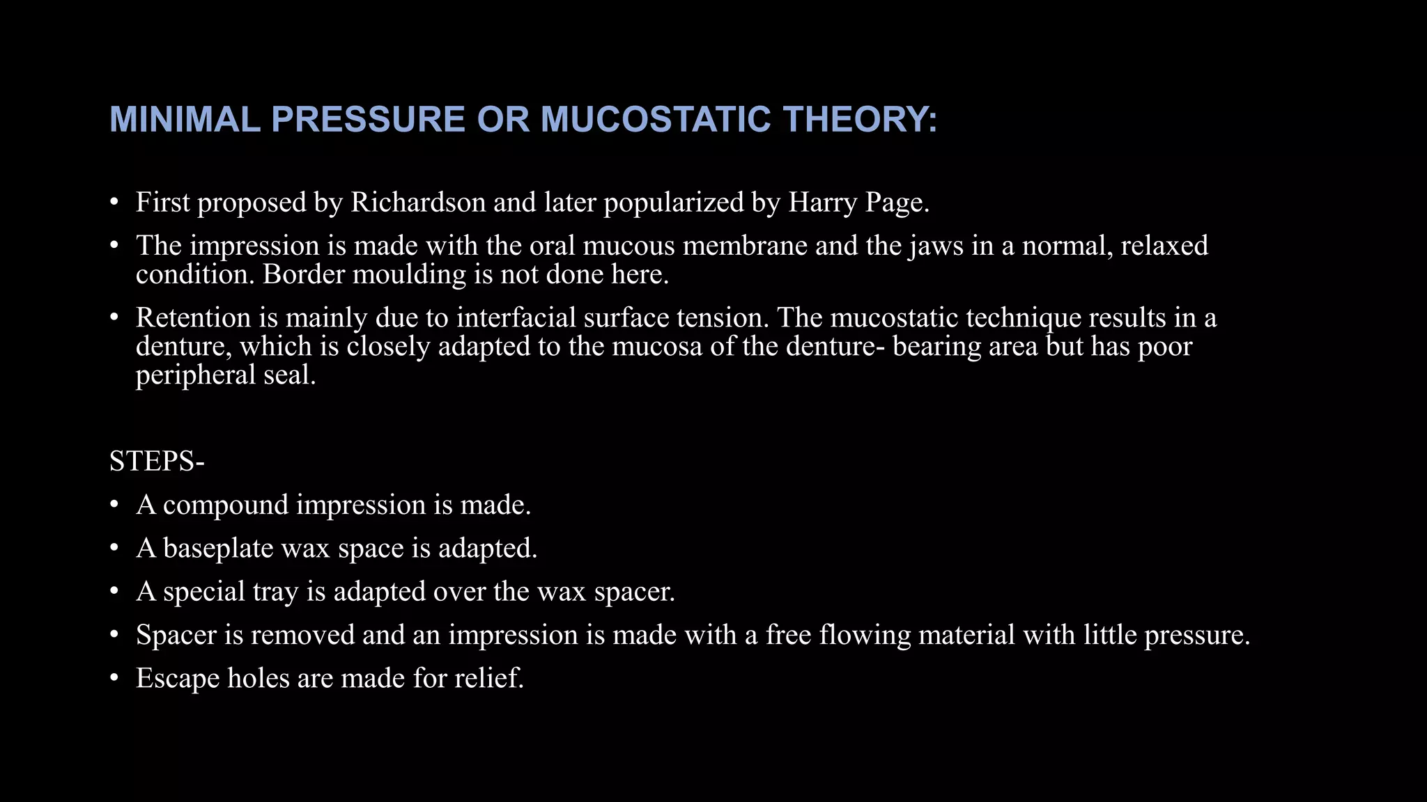 Clinical steps in fabricating a complete denture | PPTX