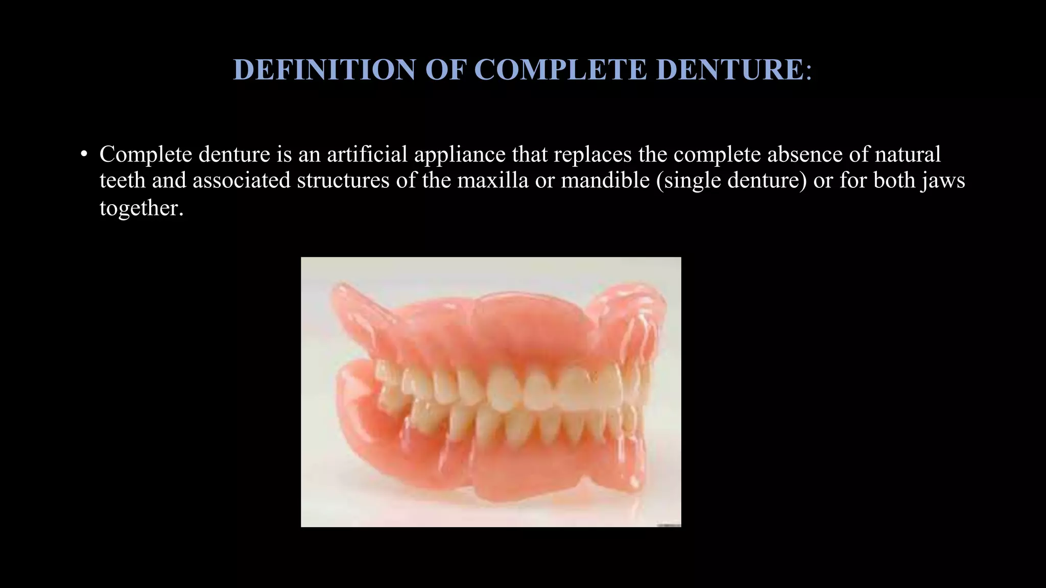 Clinical steps in fabricating a complete denture | PPTX