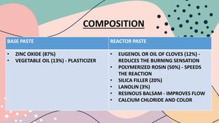 Clinical steps in impression making using ZOE {maxillary cast} | PPT