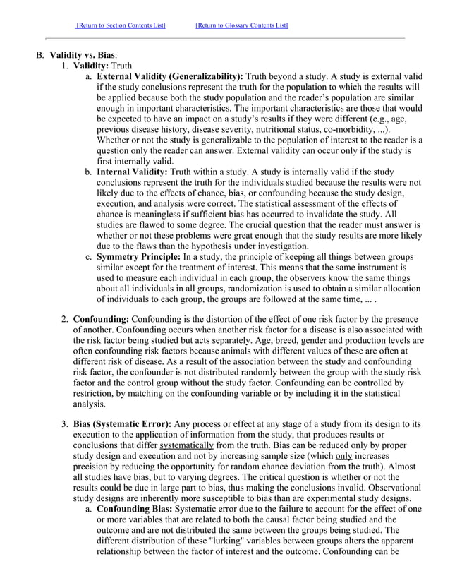 Clinical Study Design and Methods Terminology | PDF