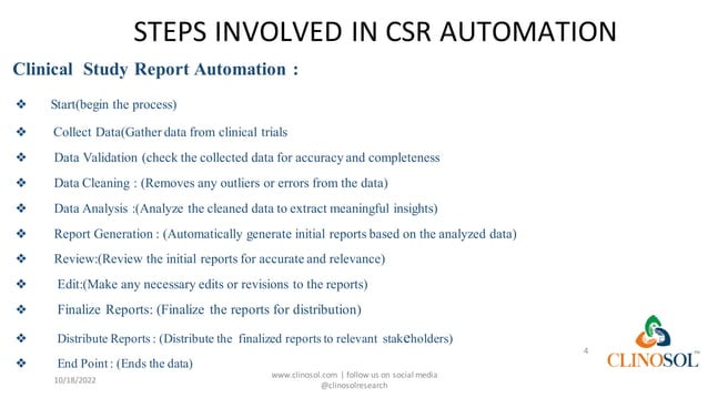 CSR Automation: Accelerating Clinical Trial Results Reporting | PDF | Technology Industry ...