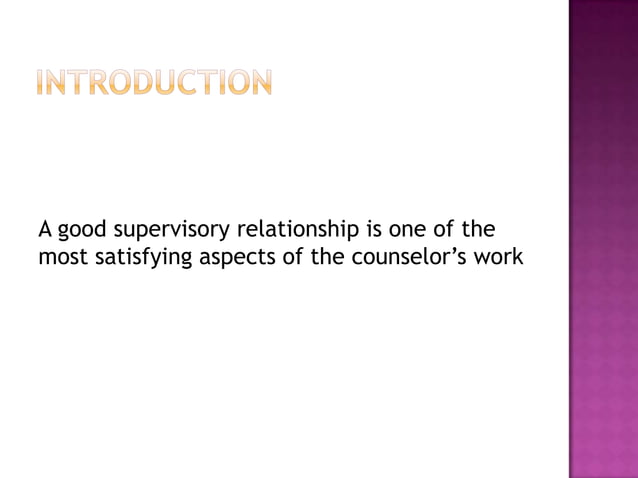 Clinical supervision in alcohol and drug abuse counseling | PPTX