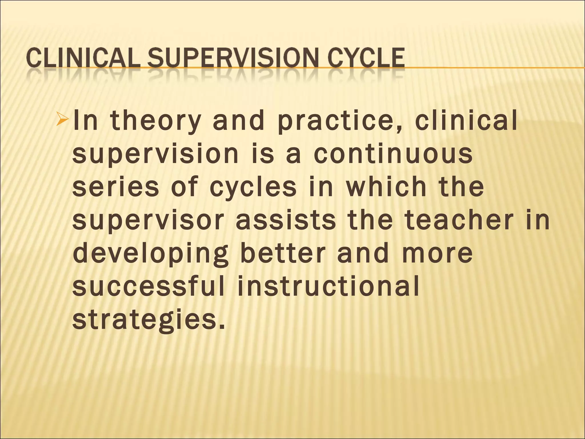 Clinical supervision mhy_dr | PPT
