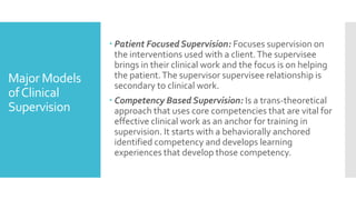 Integrated Health Psychology - Supervision in Training Part II | PPTX