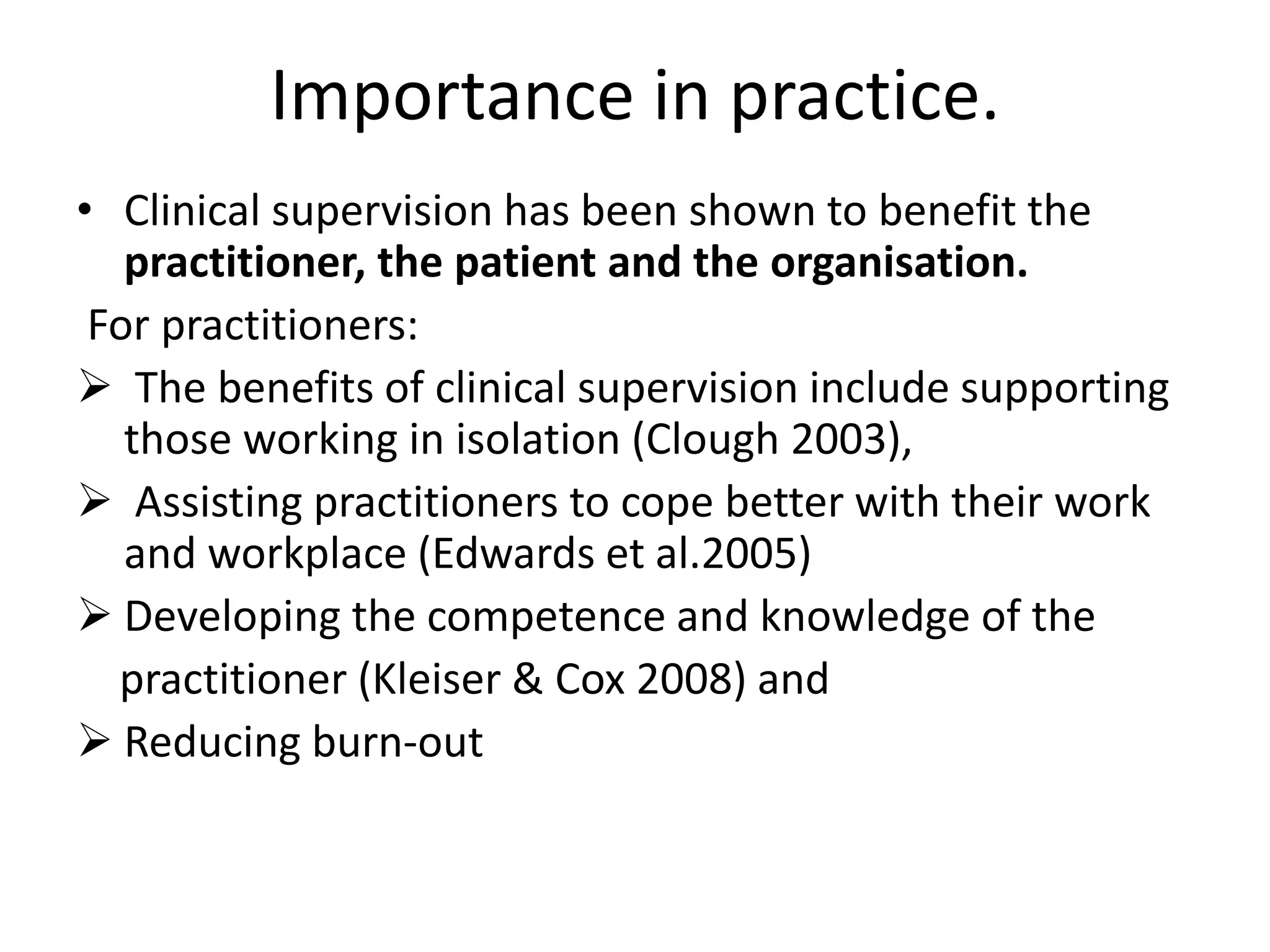 Clinical supervision unit 1 | PPTX